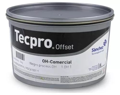 Tinta Offset Negro Process Selección 1-oh-1 Sánchez 1 Kilo – Regem